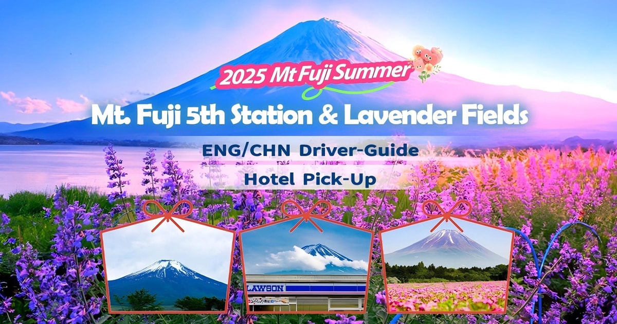 Tokyo: Sommarutflykt till Fuji, 5:e stationen och Kawaguchisjön ...