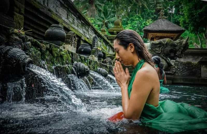 Ubud combination private tour waterfall and temple | GetYourGuide