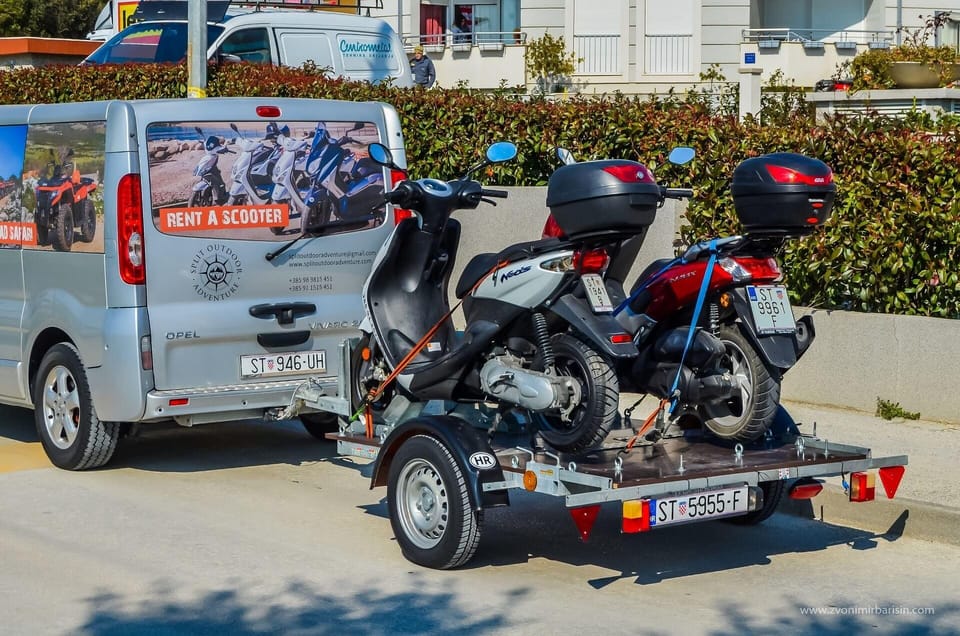 Jakautukaa: Split: Vuokraa skootteri 125 cc | GetYourGuide