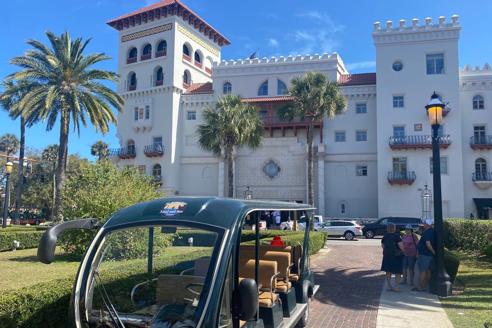 St. Augustine: Waterfront and Downtown Golf Cart Tour | GetYourGuide