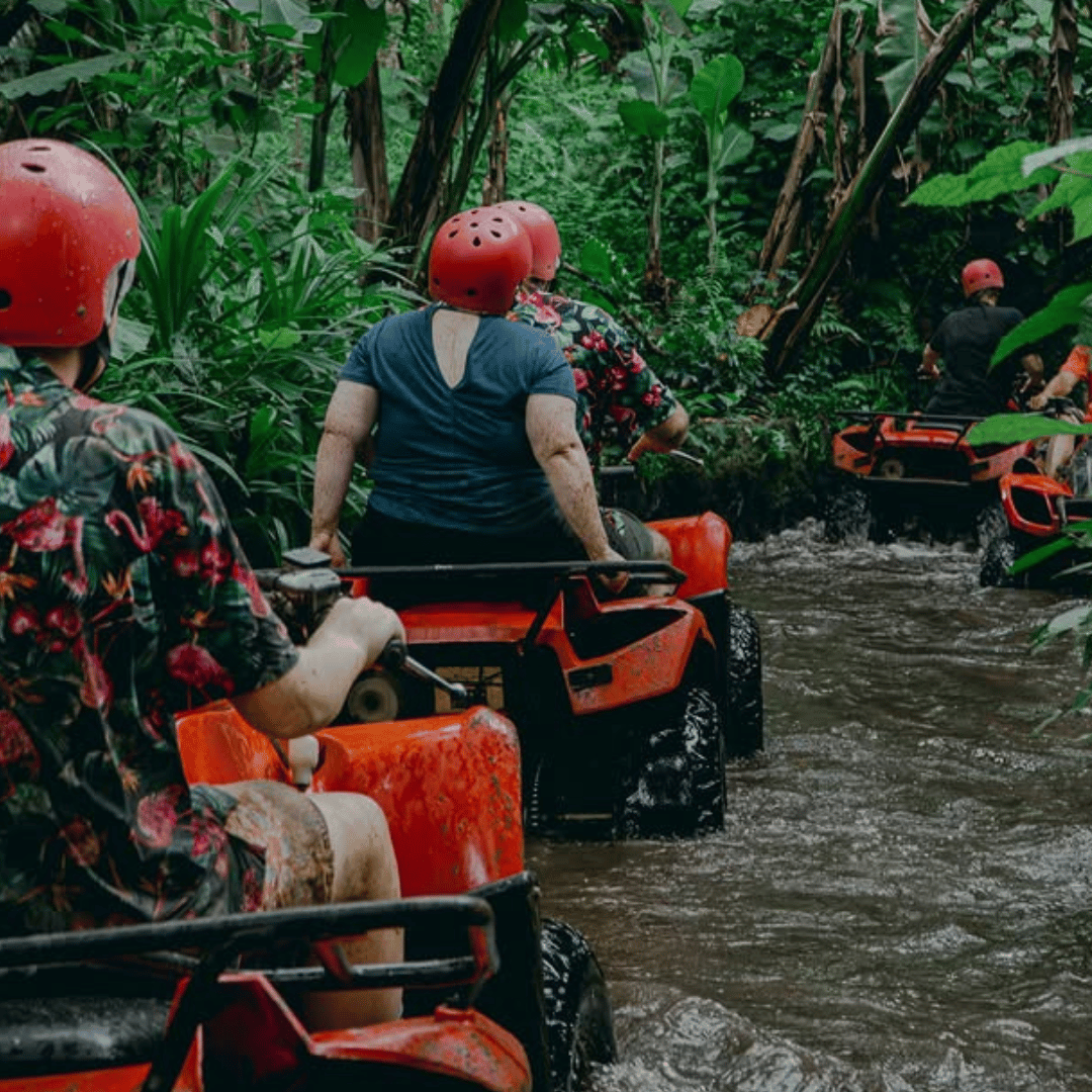 Ubud: Quad ATV Waterfalls & Barong Caves | GetYourGuide