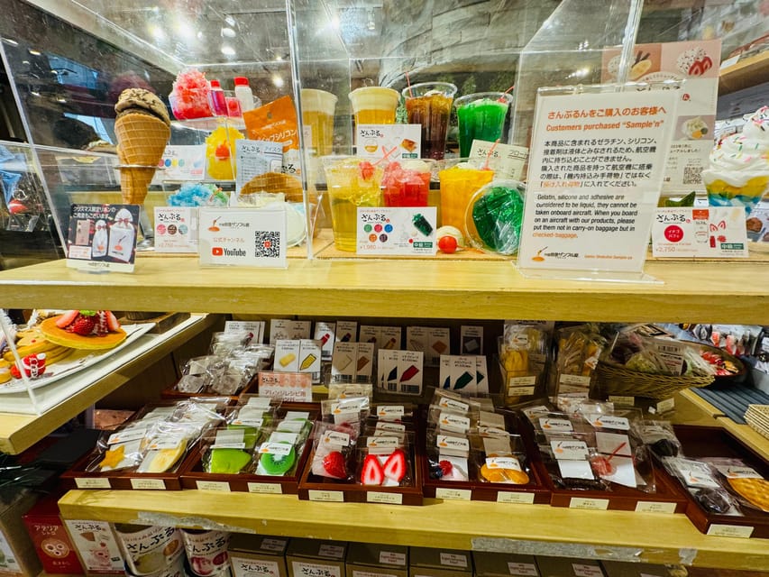 Tokyo : Asakusa nearby fake Japanese food making Experience | GetYourGuide