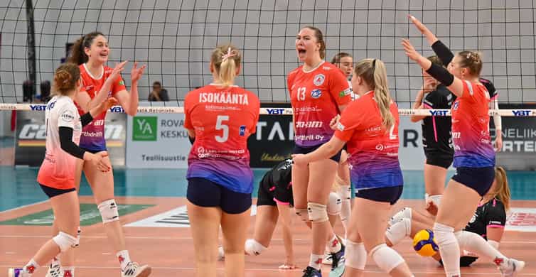 Rovaniemi: Arctic Volley Mestaruusliiga Volleyball Ticket | GetYourGuide