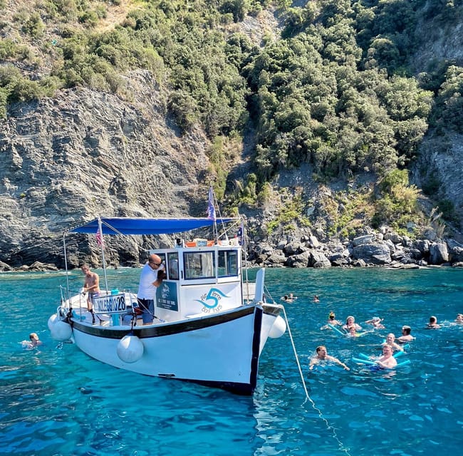 Cinque Terre boat tour with a traditional ligurian gozzo | GetYourGuide