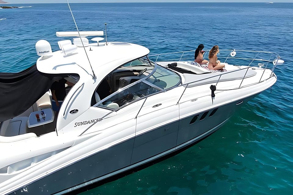 Cabo: Private Yacht Sea Ray all-inclusive charter | GetYourGuide