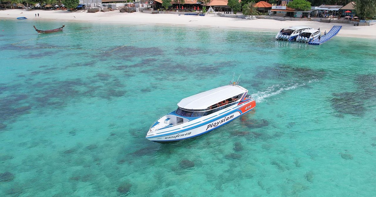 One Way Speedboat and Van Ticket Koh Lipe to Hat Yai City | GetYourGuide