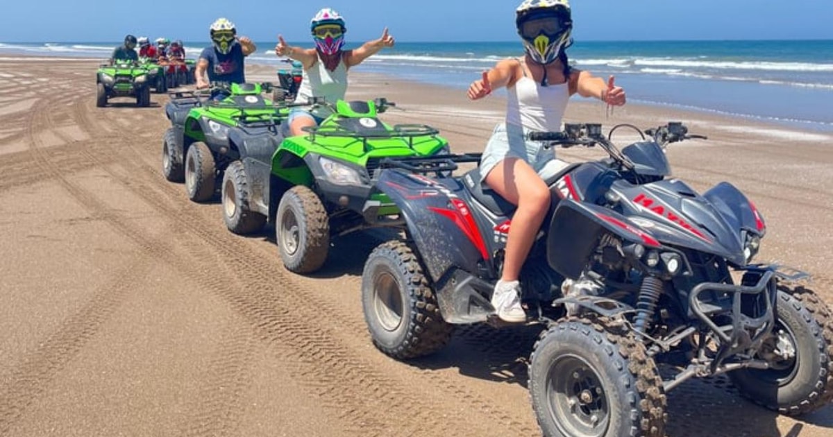 Agadir: Quad Bike Desert & beach tour with Sandboarding | GetYourGuide