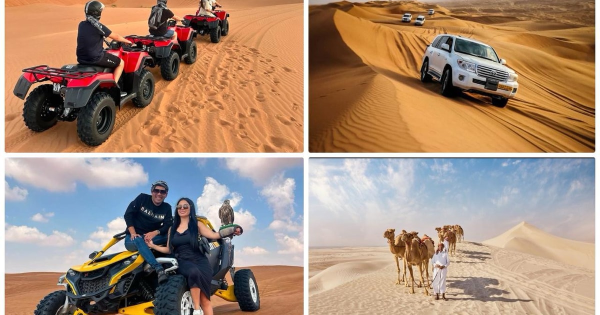 Doha: Inland Sea, Desert Safari, Camel Ride and Sandboarding | GetYourGuide