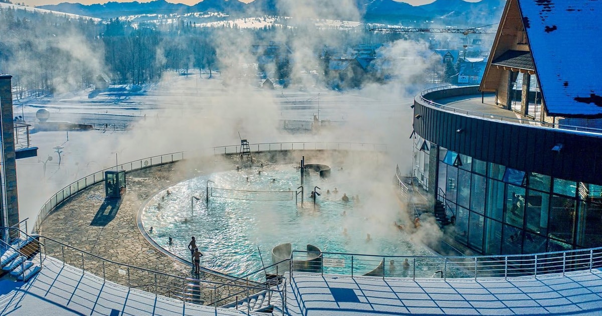 Zakopane: Eintritt in die Chocholow Thermalbäder mit Hoteltransfer ...