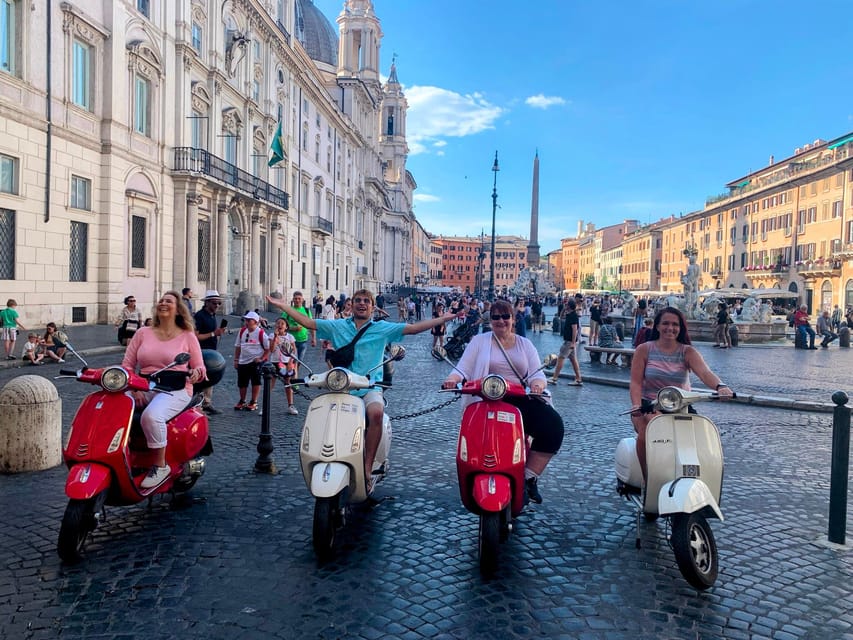 Rome: Vespa Tour with Official Licensed Local Guide | GetYourGuide