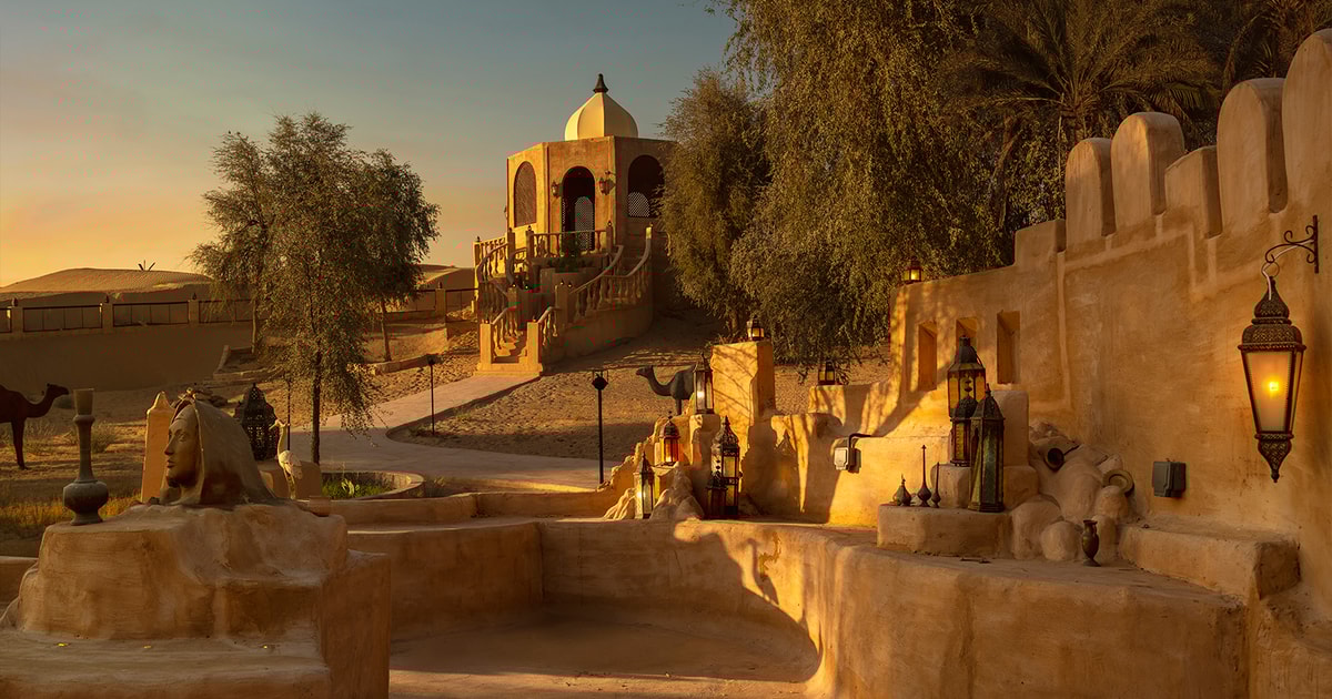 Dubai: Excursión a la Fortaleza del Desierto del Sahara con Buffet y ...