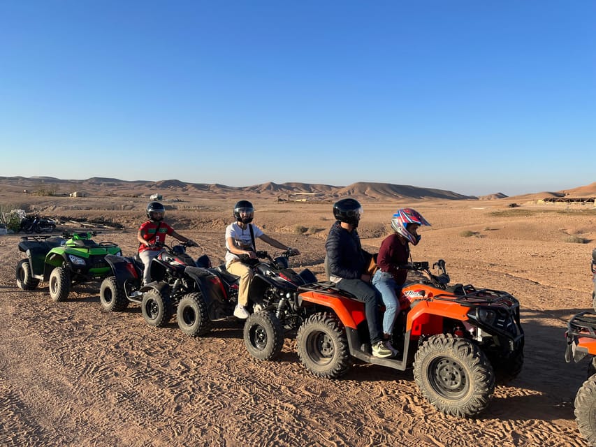 Marrakech: Quad Bike & Sunset and Dinner show in the desert | GetYourGuide