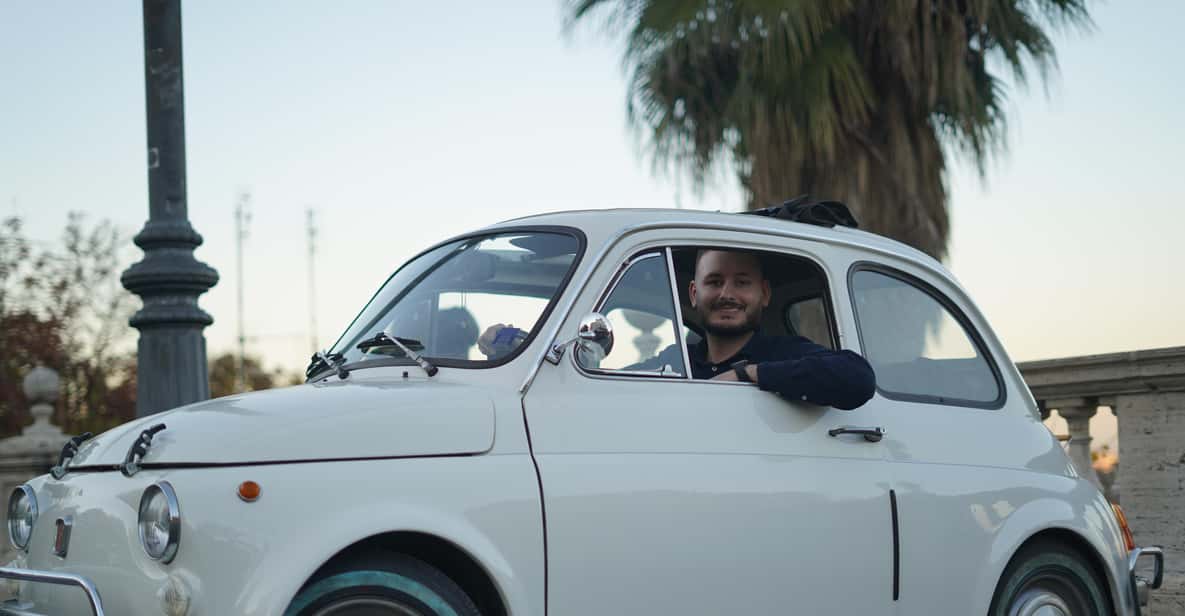 Roma: Fiat500 & Aperol Spritz Foto-tur | GetYourGuide