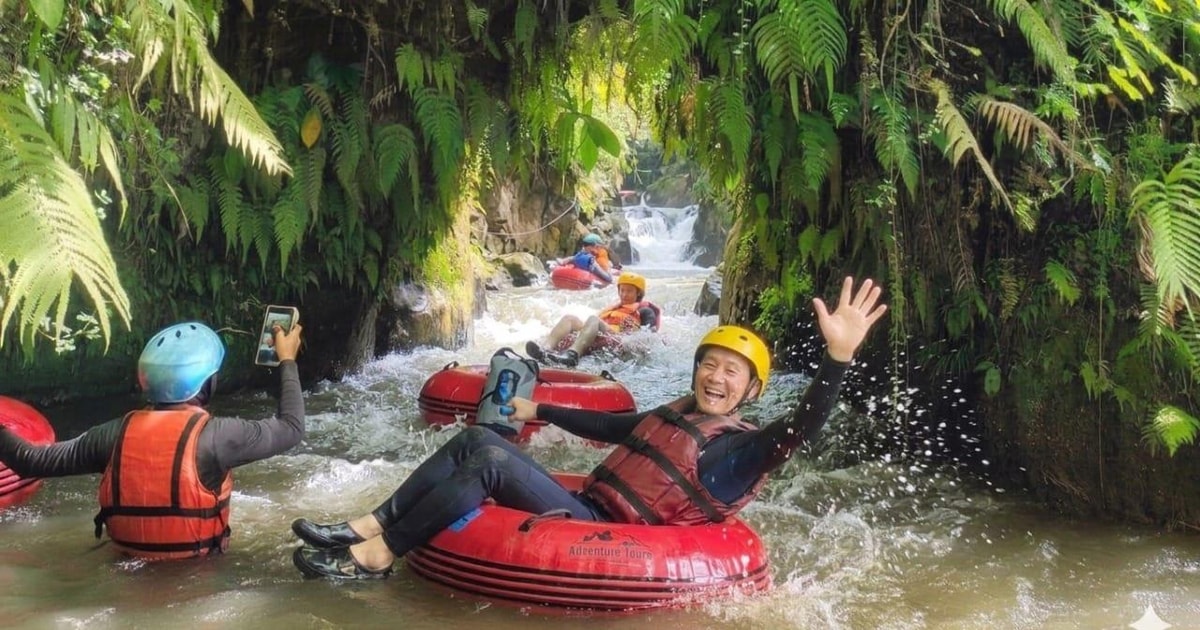 Ubud Lazy Tubing: Float Through Old Tunnel and Rice Terrace | GetYourGuide