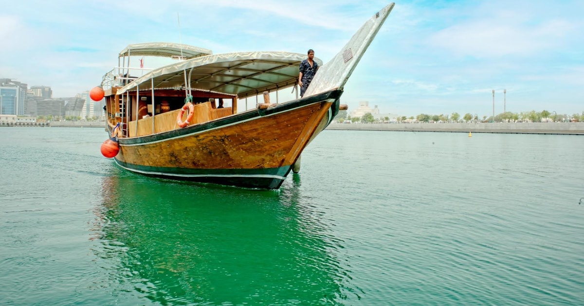 Doha: Luxury Dhow Cruise, with Lunch/Dinner on board | GetYourGuide
