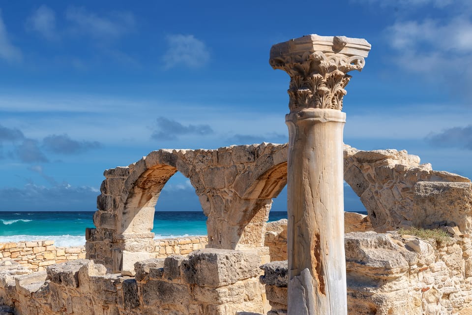 From Paphos: Guided tour of Limassol with Rock of Aphrodite | GetYourGuide