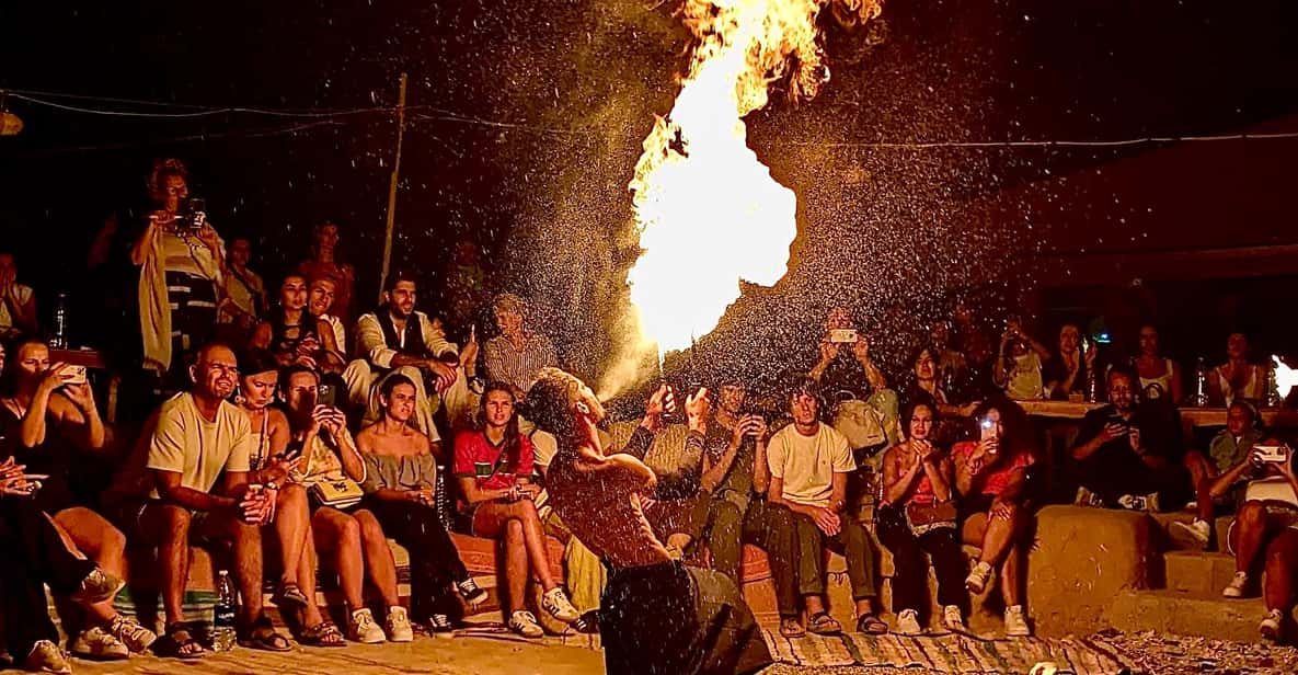 Marrakech: Sunset in Agafay Desert with Dinner and Fire Show | GetYourGuide