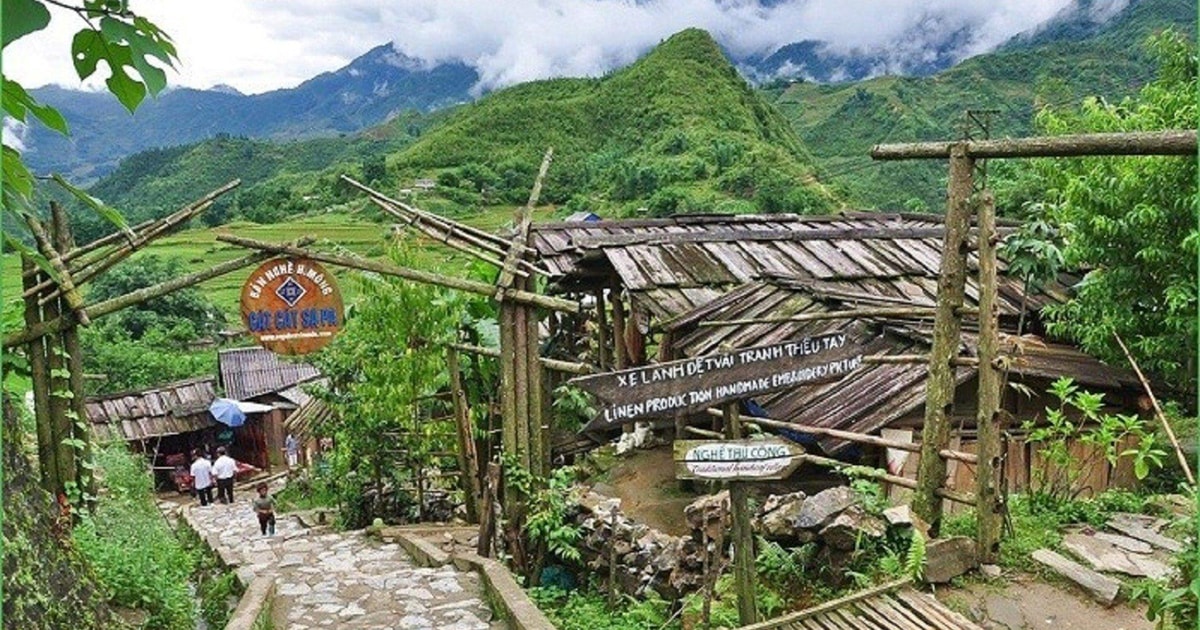 Sa Pa: Halbtägige Wanderung durch das Cat Cat Dorf, um das H'mong Volk ...