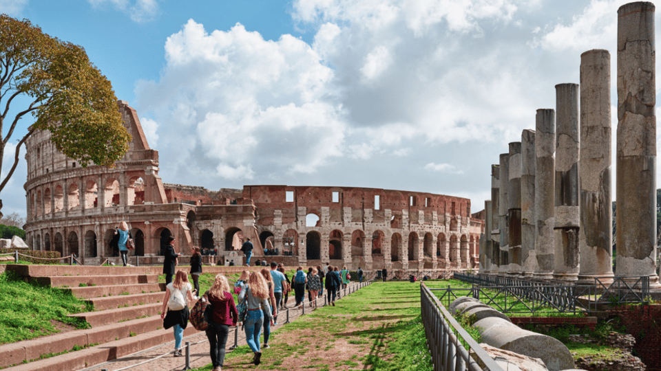 Rome: Colosseum and Panoramic Glass Elevator to Rome Summit | GetYourGuide