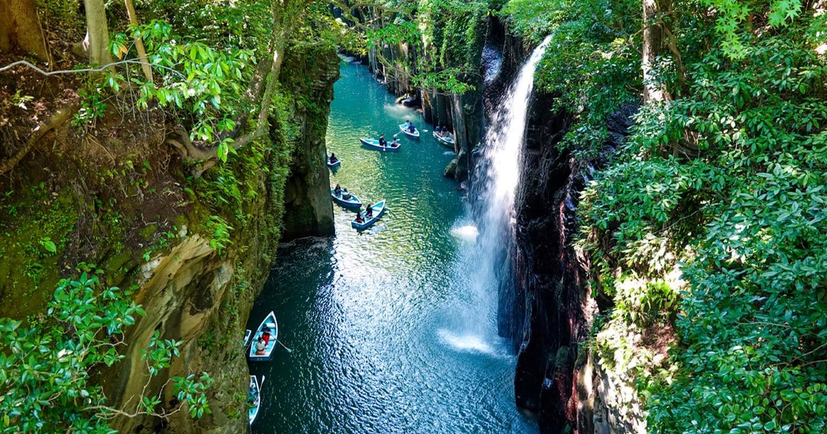 Kiusiu: świątynia Kumanoza, wąwóz Takachiho, jednodniowa wycieczka do ...