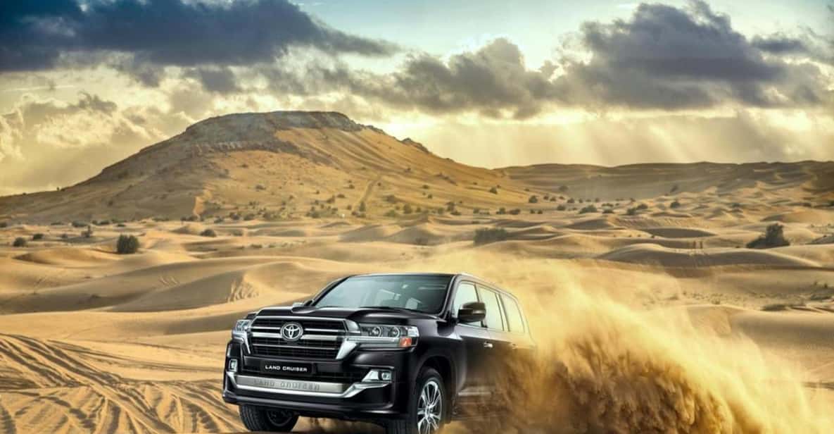 Dubai: Desert Safari, Dinner, Shows, Henna & Camel Riding | GetYourGuide