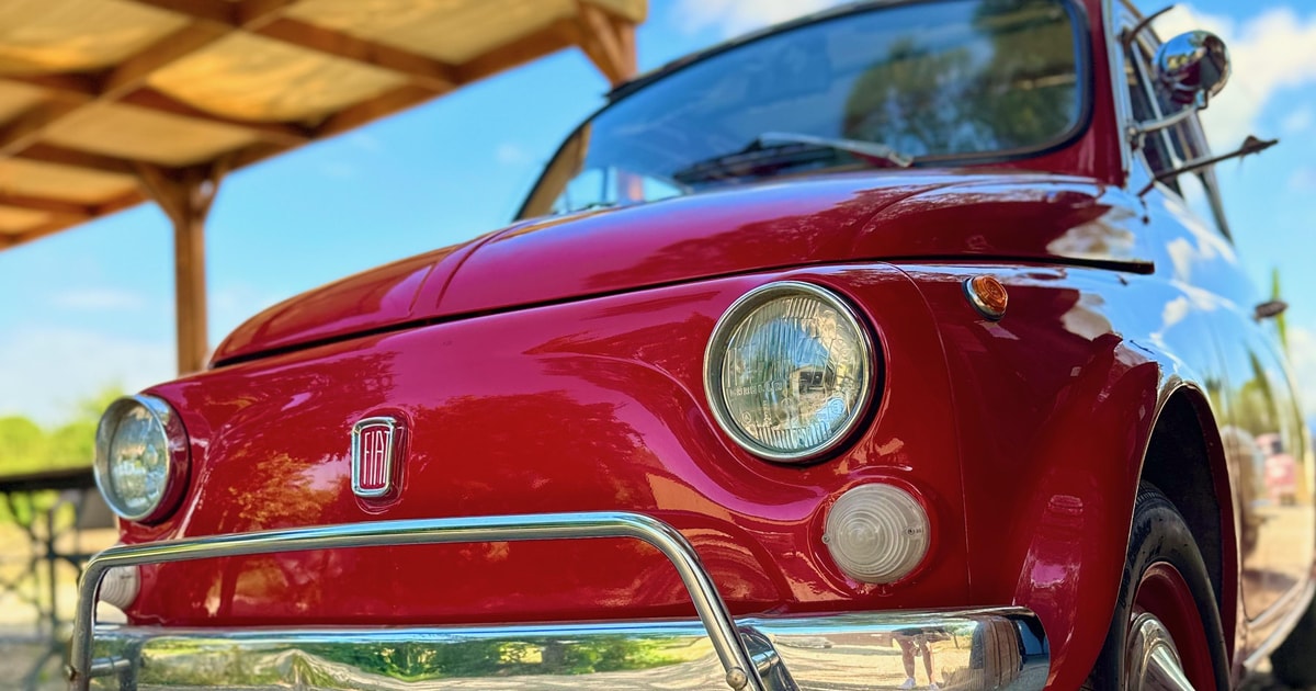 Florence 5-Hour Picnic Tour in a Vintage Fiat 500 | GetYourGuide