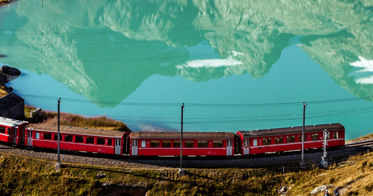 From Saint Moritz: Bernina Red Train with Winery Tasting | GetYourGuide