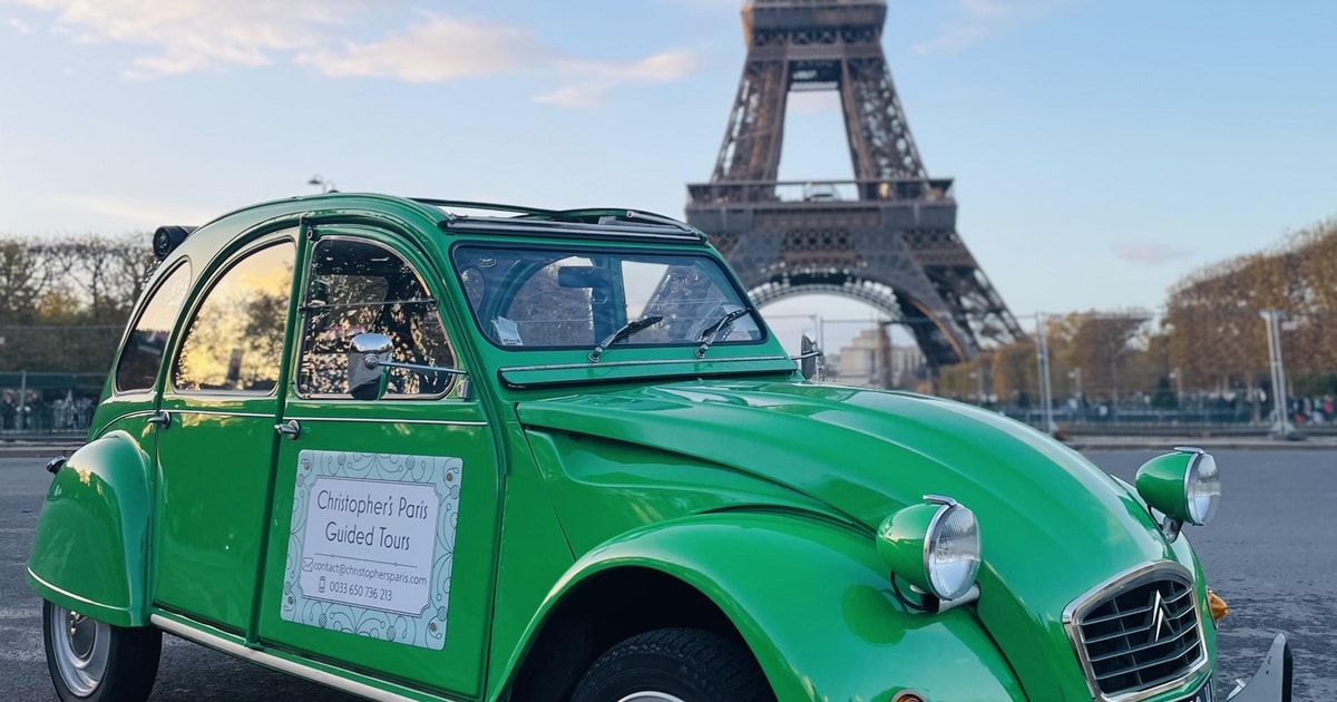 Paris Private Guided Tour in a 2CV classic French car | GetYourGuide