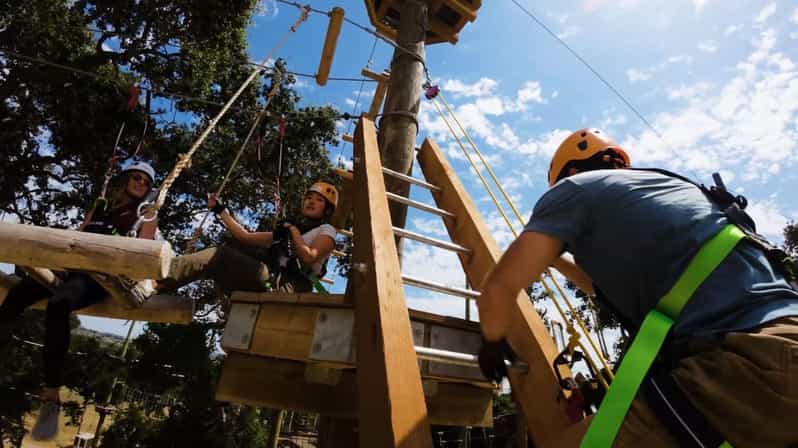 Santa Barbara: High Ropes Adventure Course | GetYourGuide