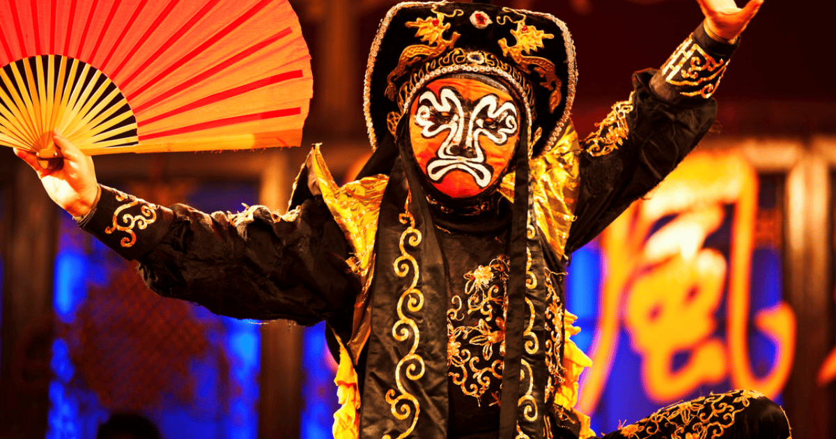Chengdu: Sichuan Opera Face-Changing and Acrobatics Show | GetYourGuide