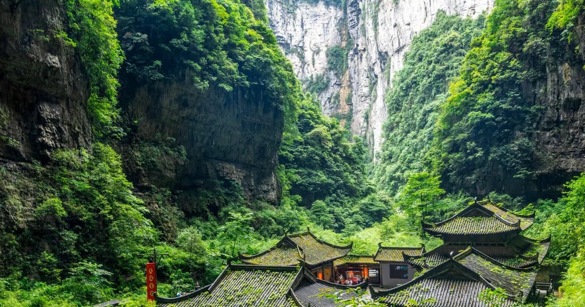 Chongqing: Tiansheng Three Natural Bridges Carpool Tour | GetYourGuide