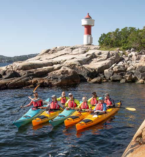 Kristiansand: Scenic Double Sea Kayak Tour around Odderoya | GetYourGuide