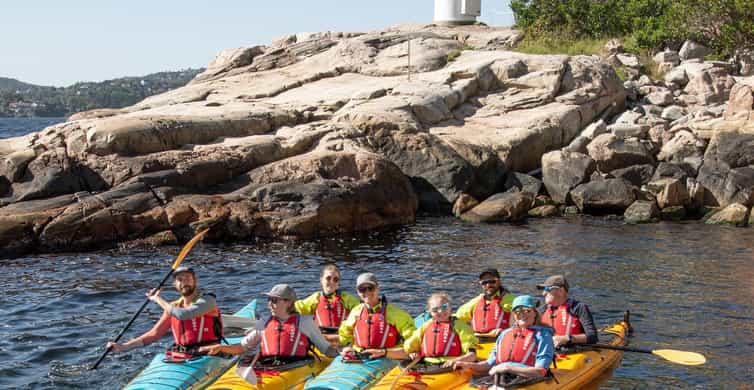 Kristiansand: Scenic Double Sea Kayak Tour around Odderoya | GetYourGuide