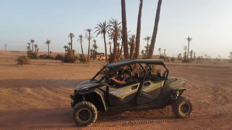 Marrakech : Escursione in Buggy 1000cc alla palmeraie e al thé ...