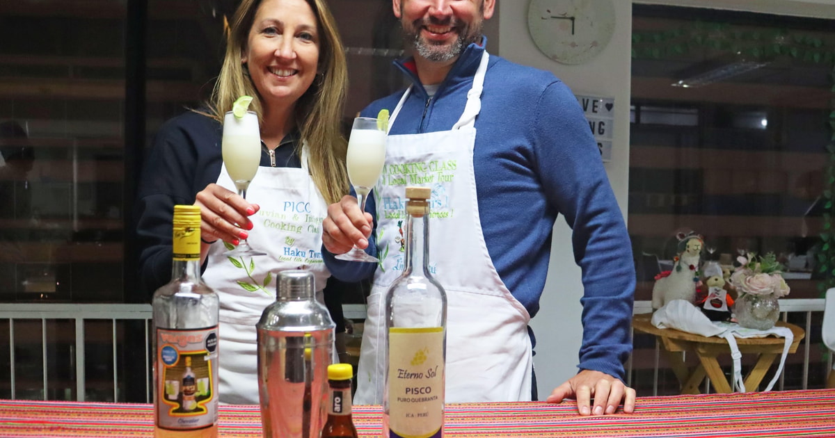 Lima: Pisco Sour & Passion Fruit Sour Cooking Class | GetYourGuide