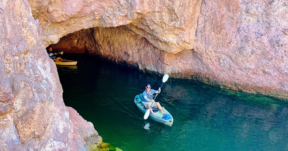 Willow Beach: Emerald Cave Kayak Tour & Optional Canyon Hike | GetYourGuide