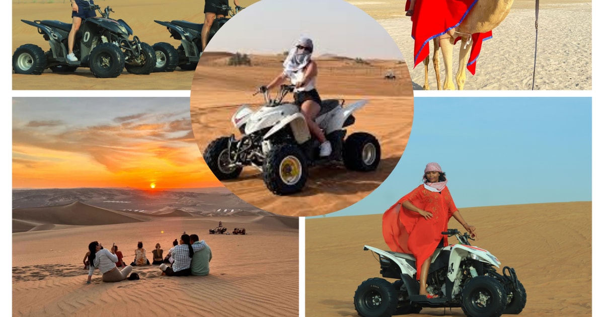 DOHA: Fyrhjuling, dune bashing, kamelridning, safariäventyr | GetYourGuide