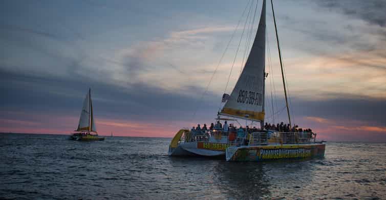 Panama City Beach: Sunset Sail on the Privateer Catamaran | GetYourGuide