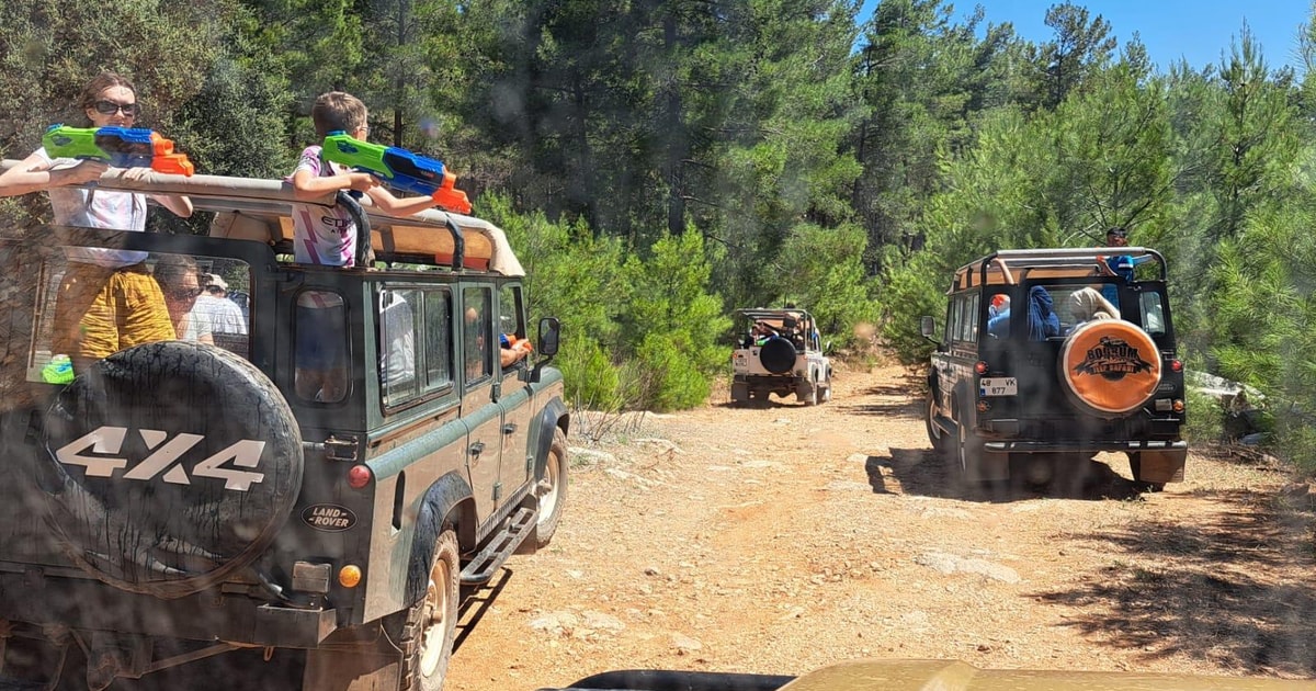 Bodrum Jeep Safari with Lunch and Water Wars | GetYourGuide