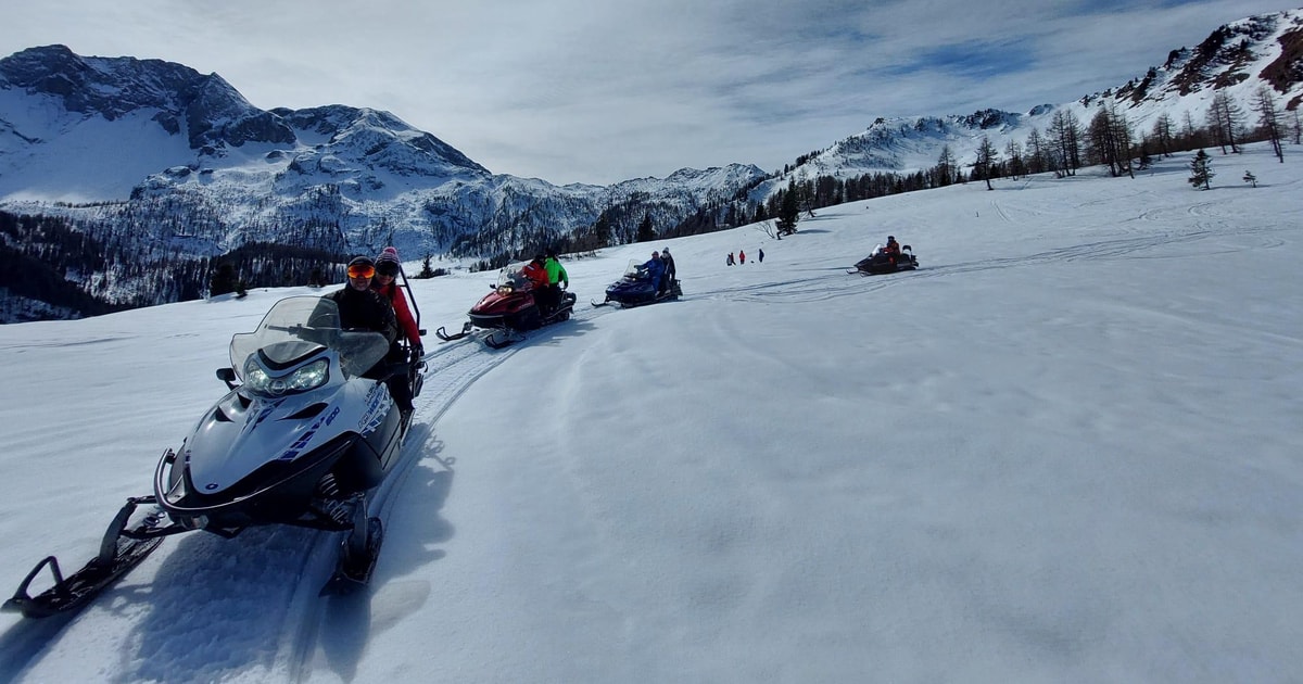 Laggio di Cadore: Snowmobile Tour in the Dolomites | GetYourGuide