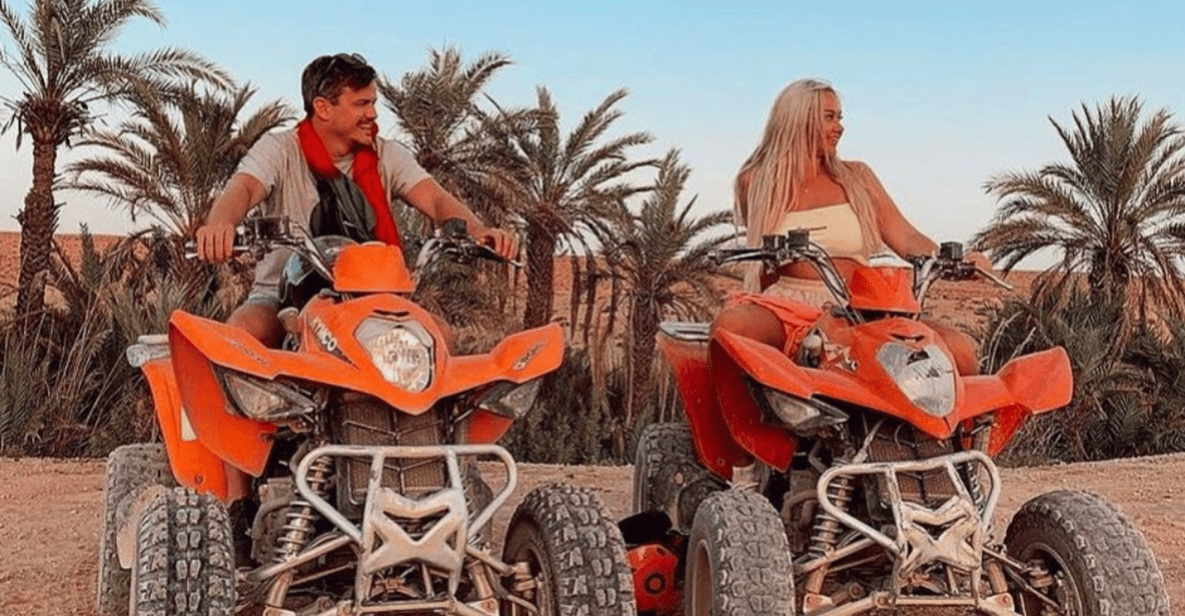 Marrakech Palmeraie : 2 uur quad rijden met pick-up | GetYourGuide