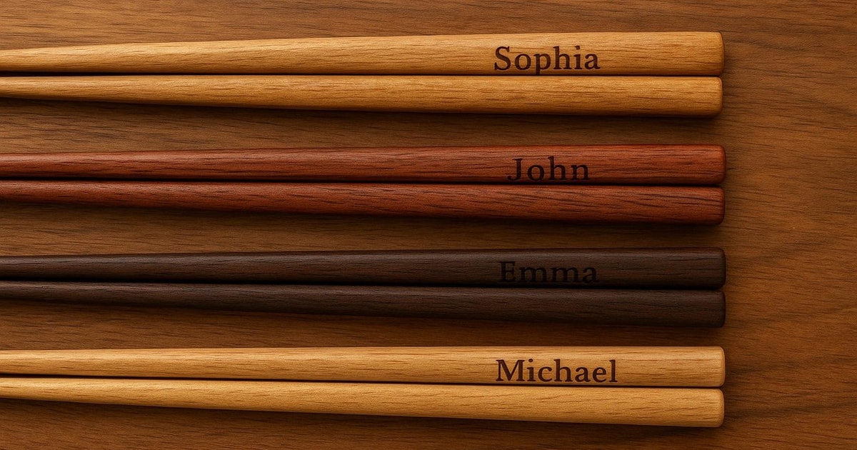 Shinjuku Chopstick Making Workshop | GetYourGuide