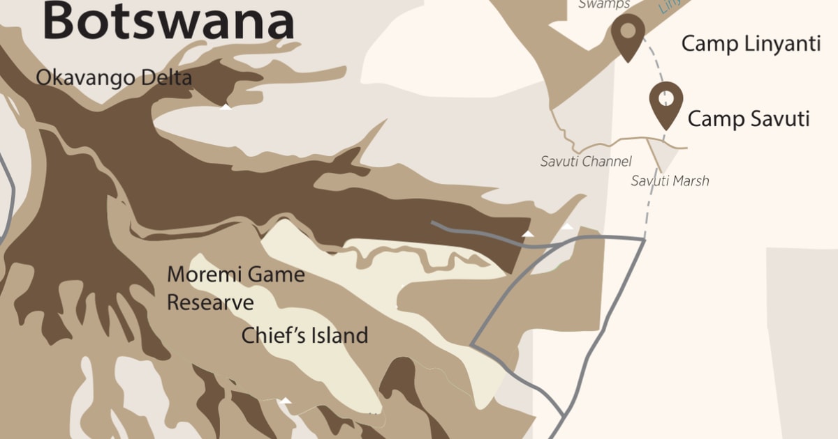 Maun: volo panoramico sul Delta dell'Okavango con servizio di prelievo ...