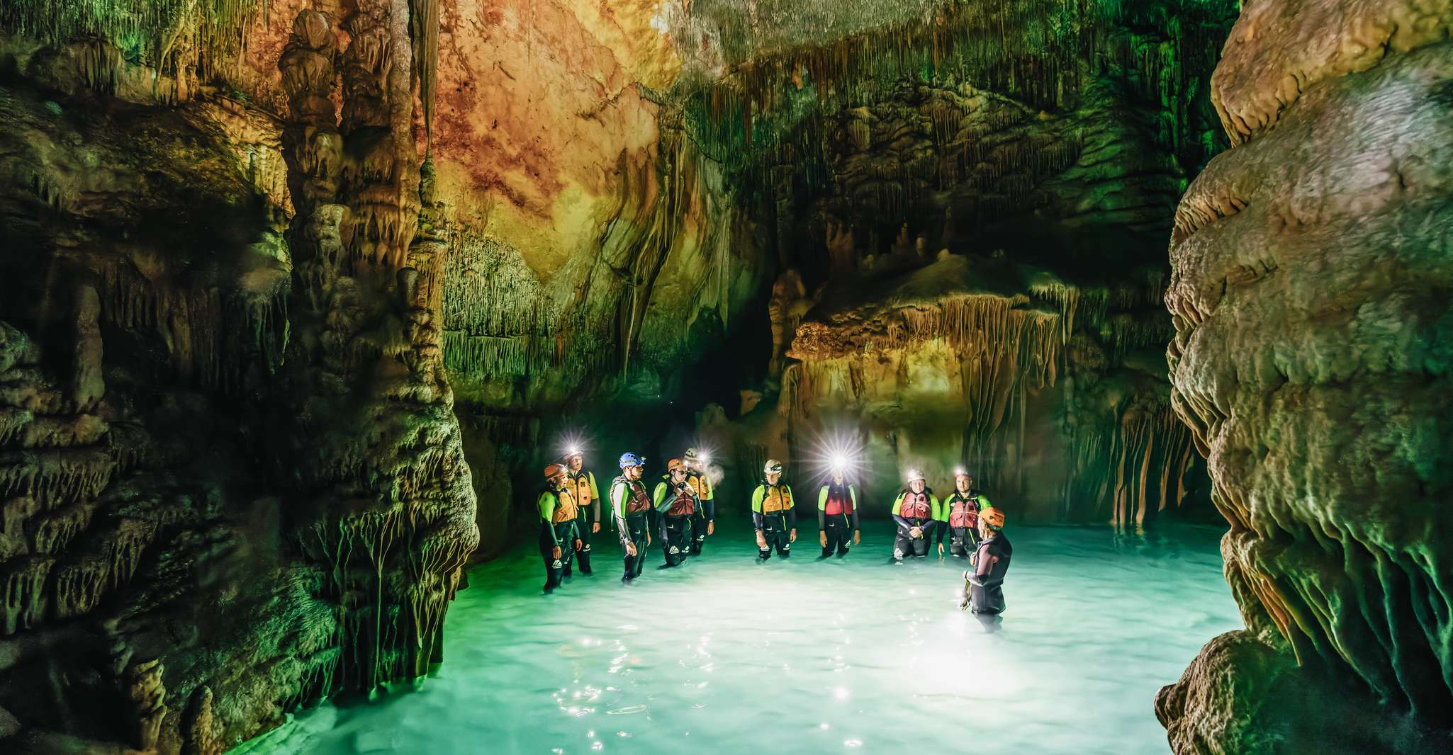 Cova des Coloms, Half-Day Caving Trip with Transfer Option, mallorca, spain Cova des Coloms, Half-Day Caving Trip with Transfer Option, mallorca, spain