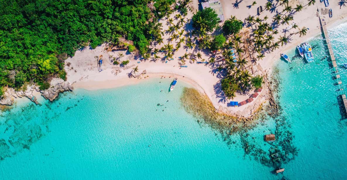 Santo Domingo: Saona Island Catamaran Tour with Lunch & Bar | GetYourGuide