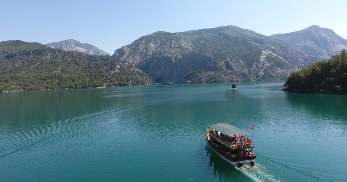 Antalya: Excursie cu barca Green Canyon cu prânz și băuturi răcoritoare ...