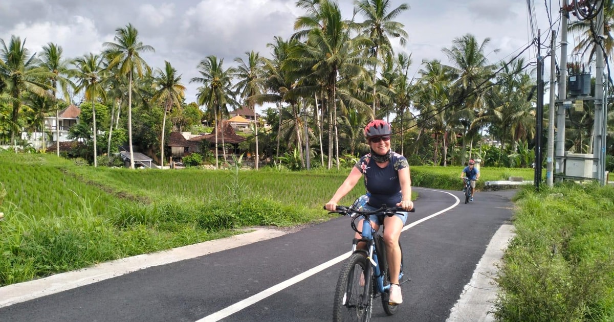 Ubud E Bike Tour: Wieś+Taras ryżowy+Kawa Luwak | GetYourGuide