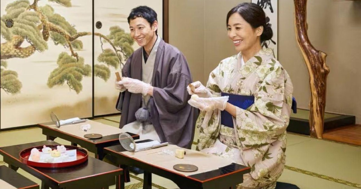 Asakusa: Sweets Making and Kimono Tea Ceremony | GetYourGuide