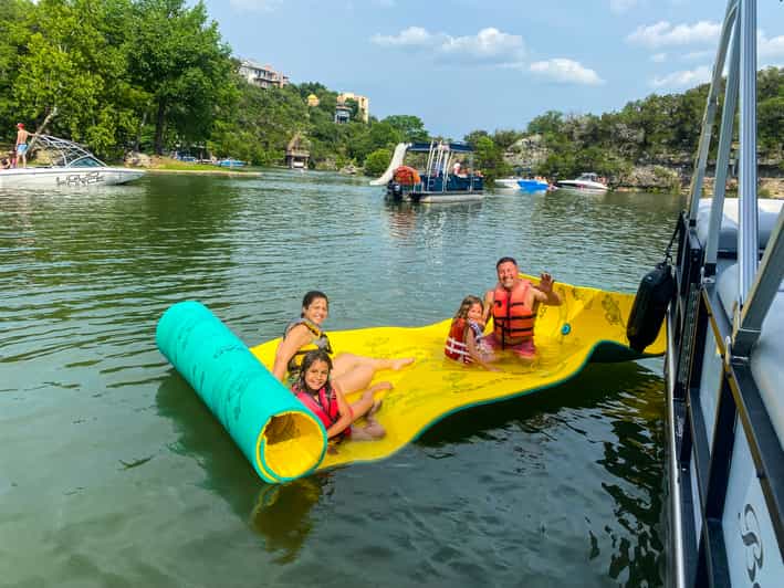 Austin: Lake Austin Private Boat Cruise - Full Sun Shading | GetYourGuide