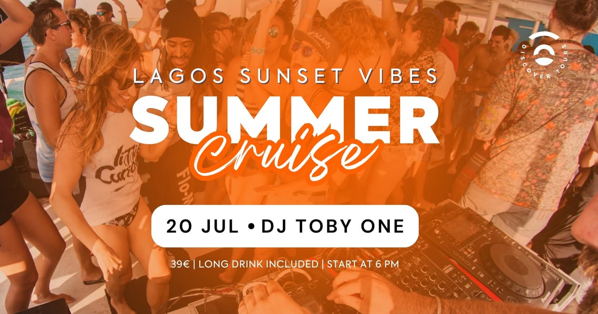 Lagos Sunset Vibes Summer Cruise 2024 | GetYourGuide